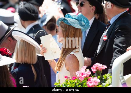It was another hot day at Royal Ascot at Ascot Racecourse in Berkshire ...