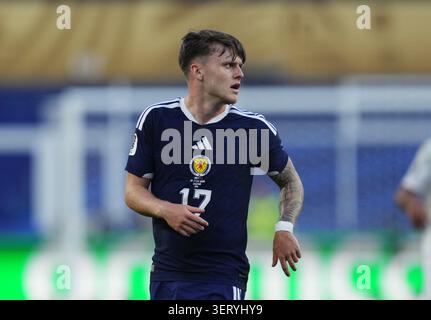 Ben Gannon-Doak (Scotland) looks on during Scotland and Morocco, Group ...