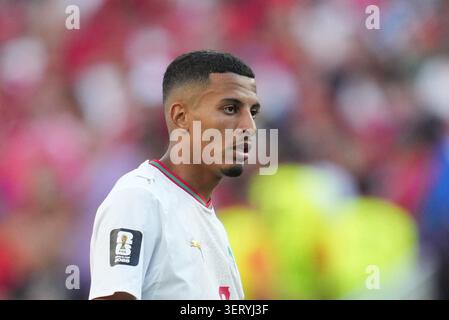 Azzedine Ounahi (Morocco) Looks on during the FIFA World Cup 2026 Group ...