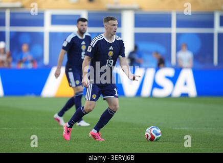 Lewis Ferguson (Scotland) controls the Ball during the FIFA World Cup ...