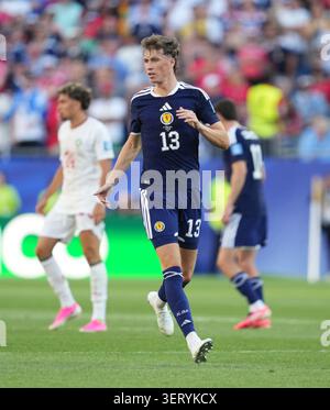 Jack Hendry (Scotland) Looks on during the FIFA World Cup 2026 Group C ...