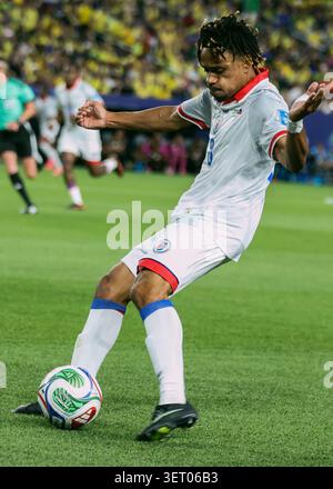 Martin Yves Expérience of Haiti seen in action during the FIFA World ...