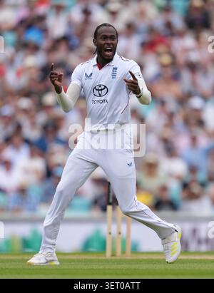 LONDON, ENGLAND - June 20: Jofra Archer of England during day 4 of the ...