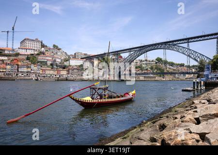 Porto, Portugal, 20 June 2026. An aerobatic aircraft flies over the ...