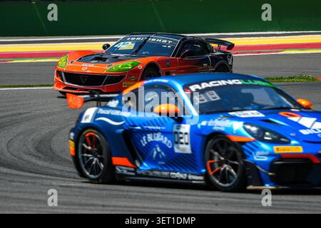 42 SHAW Luke, MITCHELL Jack, Toro Verde GT, Ginetta G56 GT4 Evo, action ...