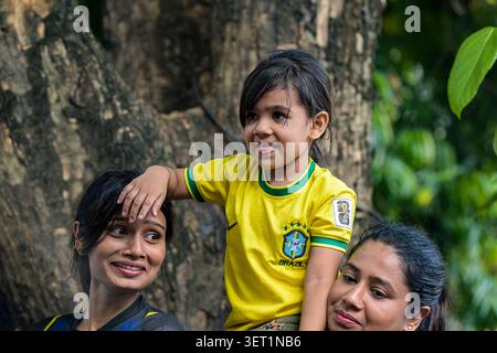 Brazil football fans seen watching the FIFA 2026 World Cup football ...
