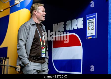 HOUSTON - National coach Ronald Koeman of the Netherlands national team ...