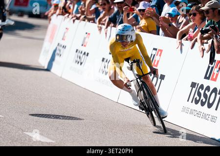 AARBURG, SWITZERLAND - JUNE 20: Tadej Pogacar of Slovenia and UAE Team ...