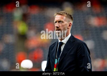 HOUSTON - Sweden coach Graham Potter during the FIFA 2026 Group F match ...