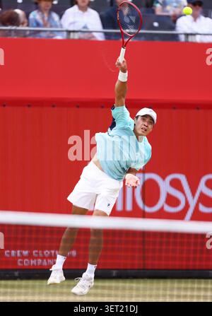 London, Gbr. 20th June, 2026. Francisco Cerundolo (ARG) in action ...