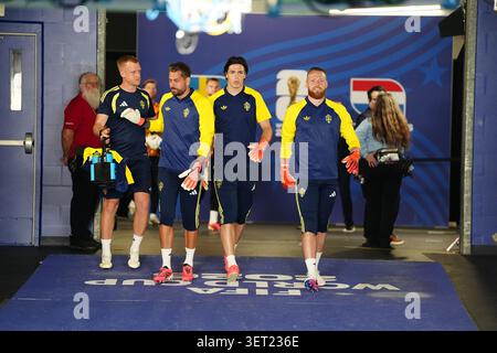 Kristoffer Nordfeldt, Jacob Widell Zetterstrom and Viktor Johansson of ...