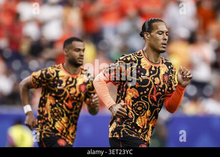 HOUSTON - Virgil van Dijk of the Netherlands after the FIFA 2026 World ...