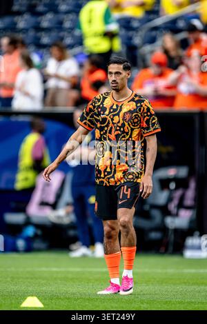 HOUSTON - Tijjani Reijnders of the Netherlands during the 2026 World ...