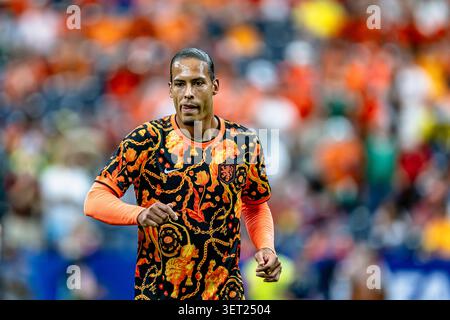 HOUSTON - Virgil van Dijk of the Netherlands during the 2026 World Cup ...