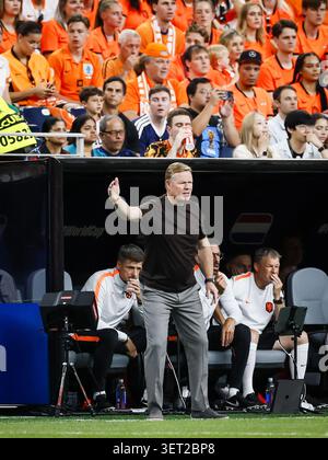 HOUSTON - Netherlands coach Ronald Koeman during the FIFA 2026 Group F ...