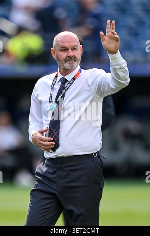 coach Steve Clarke (Scotland) gestures during the FIFA World Cup 2026 ...