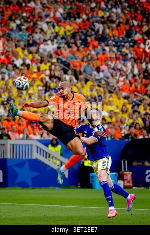 HOUSTON - Donyell Malen of the Netherlands during the 2026 World Cup at ...