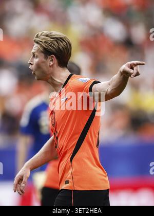 HOUSTON - Frenkie de Jong of the Netherlands during the 2026 World Cup ...