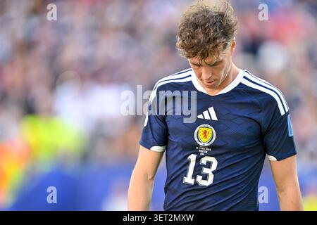 Jack Hendry (Scotland) looks dejected during the FIFA World Cup 2026 ...