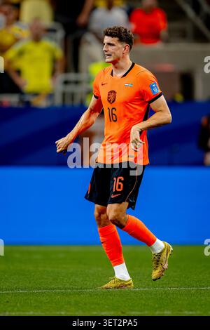 HOUSTON - Guus Til of the Netherlands during the 2026 World Cup at NRG ...