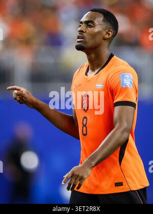 HOUSTON - Ryan Gravenberch of the Netherlands during the 2026 World Cup ...