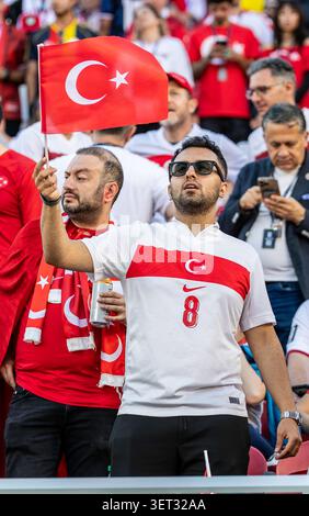 June 19 2026 Turkish fans during the FIFA World Cup game between ...
