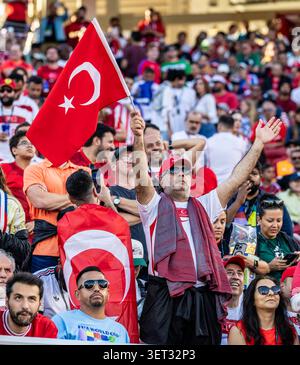 June 19 2026 Turkish fans during the FIFA World Cup game between ...