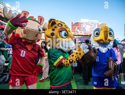 June 19 2026 FIFA mascots during the FIFA World Cup game between ...