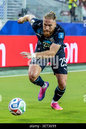 June 19 2026 Paraguay forward Julio Enciso (19)forwards the ball during ...
