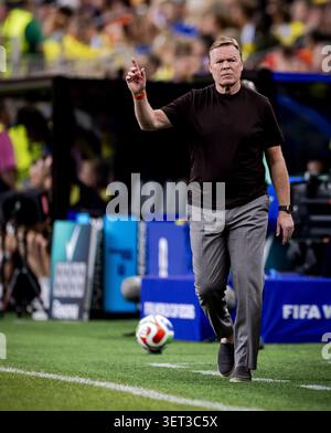 HOUSTON - Netherlands coach Ronald Koeman during the FIFA 2026 Group F ...