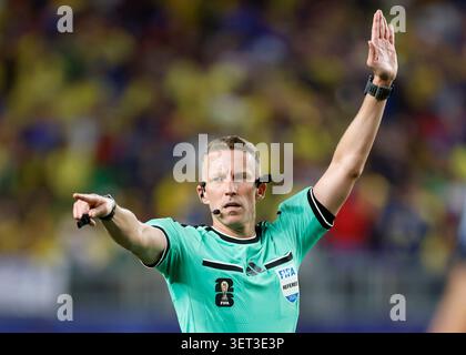 Referee Alejandro Hernández during the FIFA World Cup 2026 Group C ...