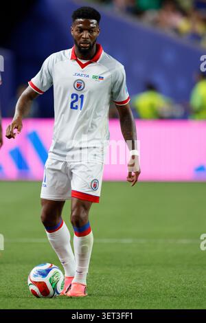 Josue Casimir of Haiti during the FIFA World Cup 2026 Group C match ...