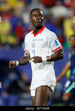 Ricardo Ade of Haiti in action during the FIFA World Cup 2026 Group C ...