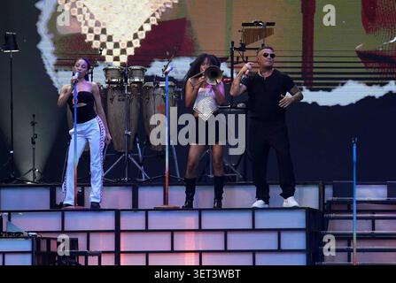 Concert by Alejandro Sanz at the Riyadh Air Metropolitan Stadium in ...