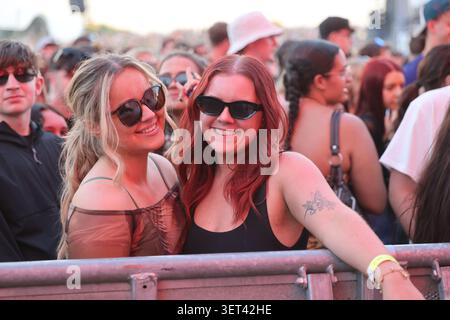 Manchester, UK, 20 June, 2026. 4am Kru performing on stage at Parklife ...