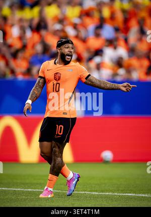 HOUSTON - Memphis Depay of the Netherlands during the FIFA 2026 Group F ...
