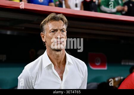 (L-R)Herve Renard head coach (TUN), Yuito Suzuki (JPN), JUNE 20, 2026 ...