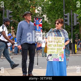 London UK, 20h June 2026. National Rejoin March on10th anniversary of ...