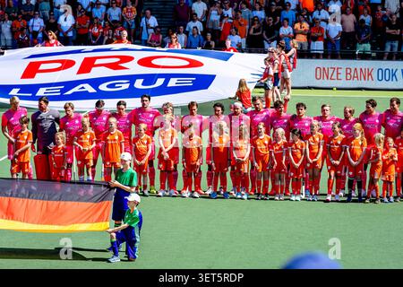 ROTTERDAM - prior to the FIH Pro League match between the Netherlands ...