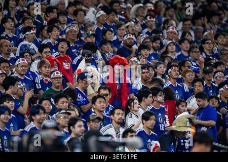 Monterrey, Mexico - June 20: General view of the Japan fans during the ...