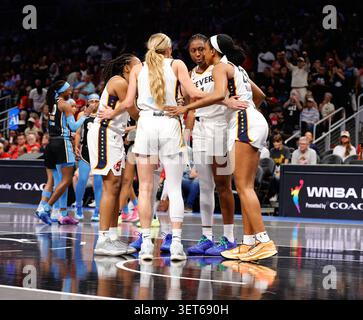 Indiana Fever take on Angel Reese #5 and the Atlanta Dream at State ...
