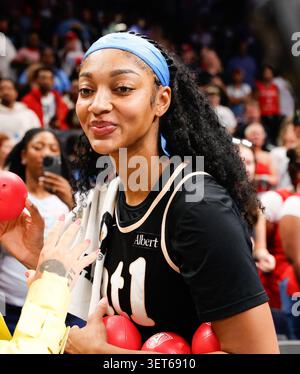 Indiana Fever take on Angel Reese #5 and the Atlanta Dream at State ...