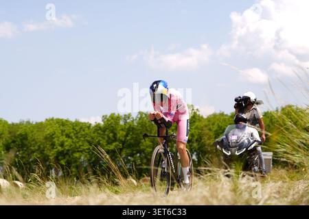 Lorenzo Mark Finn of Red Bull - Bora - Hansgrohe Rookies stage winner ...