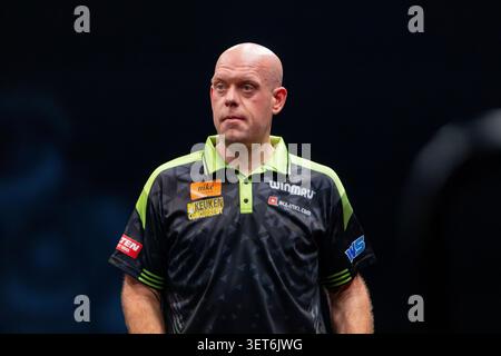 Bratislava, Slovakia, 21. June 2026. Pictured dart player from ...
