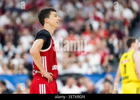 MUNICH, GERMANY - JUNE 21: Vladimir Lucic (FC Bayern Muenchen, 11 ...