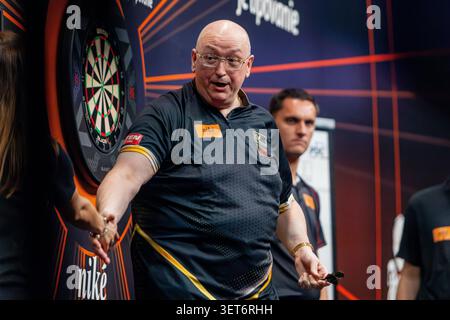 Bratislava, Slovakia, 21. June 2026. Pictured dart player from ...