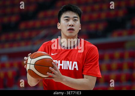 Hangzhou, China. 21 June, 2026. Wang Junjie #10 of China during the ...