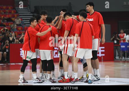 Hangzhou, China. 21 June, 2026. Team China during the Chinese men's ...