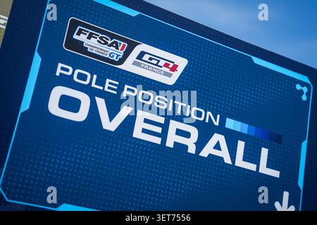 during the 3rd round of the Championnat de France FFSA GT 2026, from ...