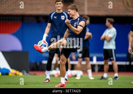 DALLAS - Alexander Prass of Austria during the 2026 World Cup at ...